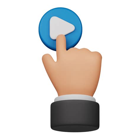 click play button 3d icon 46985229 png