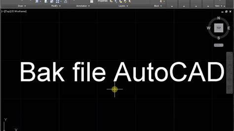 How To Open A Bak File In Autocad Templates Sample Printables
