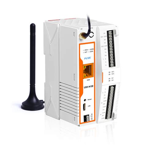 Pusr Usr M100 Eau Industrial Cellular 4g Mqtt Ssl Modem Iot Io Gateway