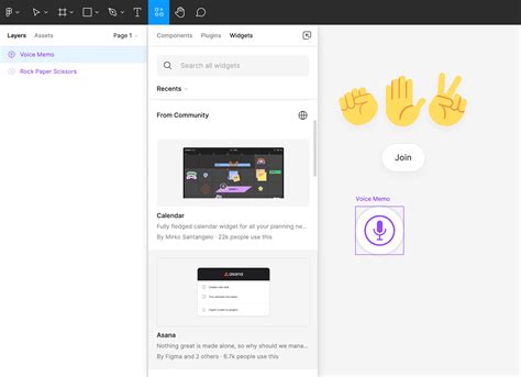 Figma Widgets