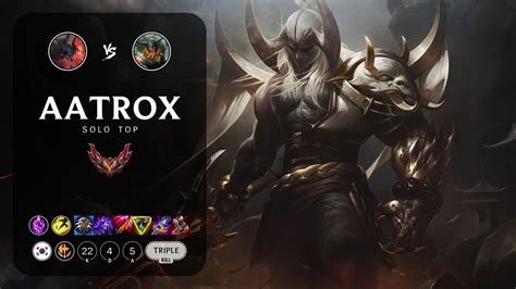 Aatrox Top Vs Olaf Kr Grandmaster Patch 142 Youtube