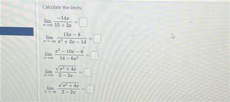 Solved Calculate The