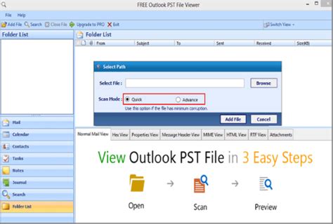 Free Tips To Open Pst File Without Outlook Manually