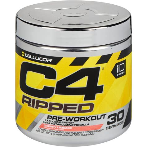 Cellucor C4 Ripped Cherry Limeade 30 Servings Canex