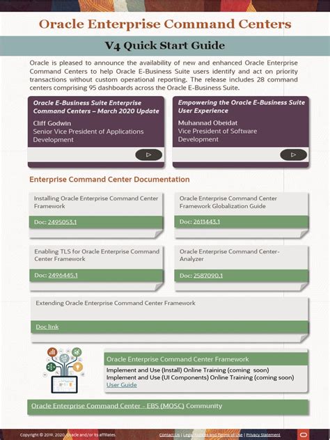 Ebs Enterprise Command Center Quick Start Guide Pdf Pdf Oracle Corporation Electronic Business