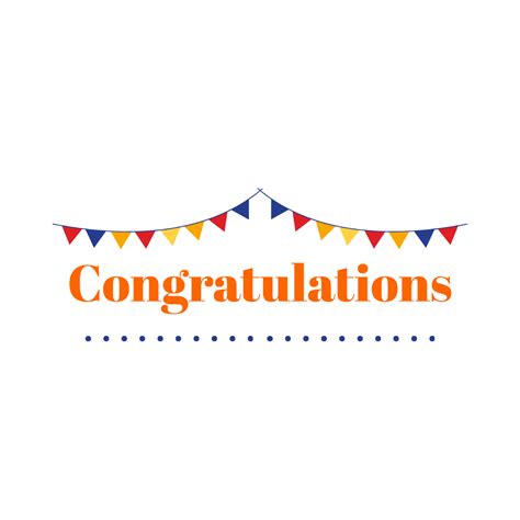 Free Festive Congratulations Text Template To Edit Online
