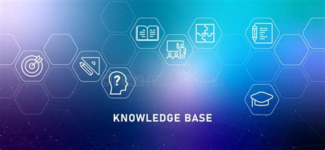 Knowledge Base Gradient Header Technology Learning Education Knowledge Database Resources Design