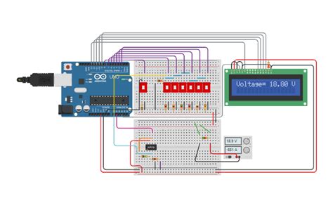 Circuit Design Multi Meter Tinkercad