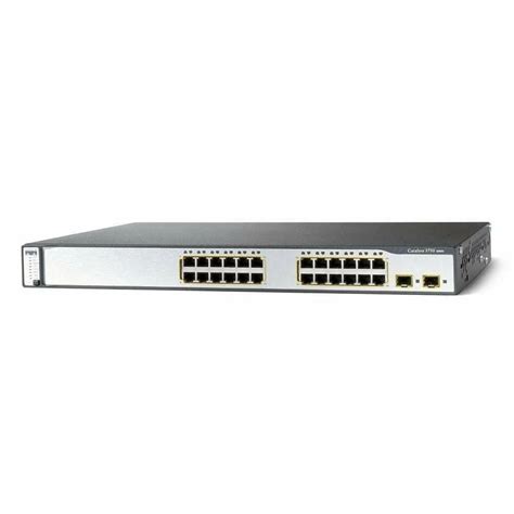 Cisco Catalyst 3750 24 Port Switch Poe Ws C3750 24ps E Reef Telecom