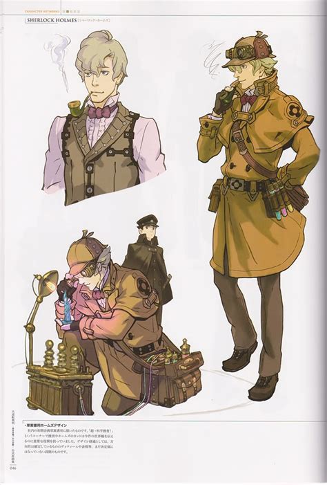 Herlock Sholmes Image Gallery Character Design Dnd Characters Ace