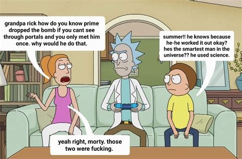 Shes Right Tho Rrickandmorty