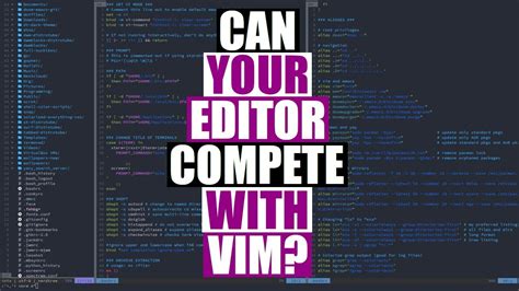vim can save you hours of work youtube