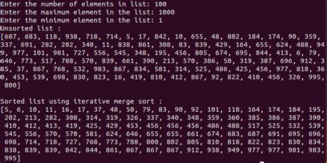 Implement The Merge Sort Algorithm Without Recursion Where Quizlet