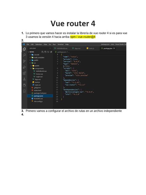 Manual De Vue 3 Actualizada Pdf Aplicación Movil Software