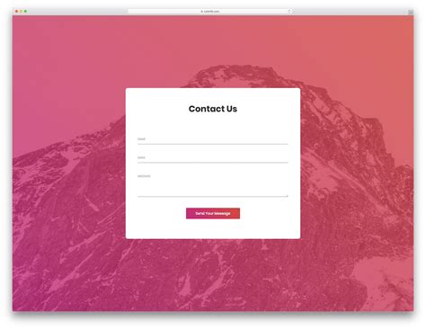 40 best free html5 and css3 contact form templates 2025 colorlib