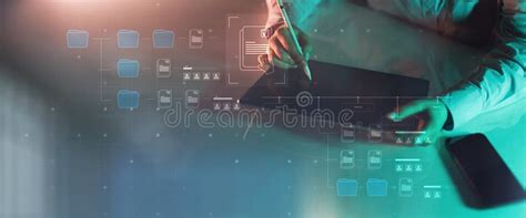 Data Analytics And Business Performance Metrics Visualization Stock Image Image Of Economy