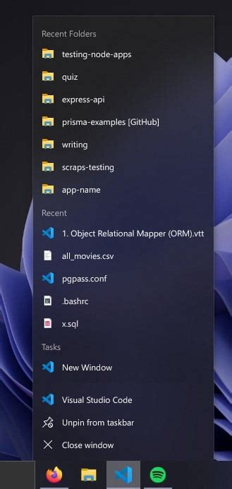 How To Customize Right Click Taskbars Actions On Windows Rvscode