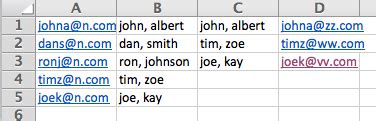 Find Matching Values In 2 Columns Excel