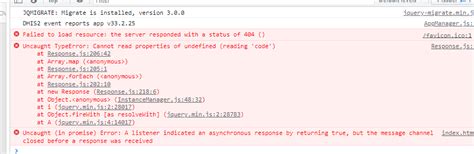 Error In Generating Event Report For Any Data Element Linked With The