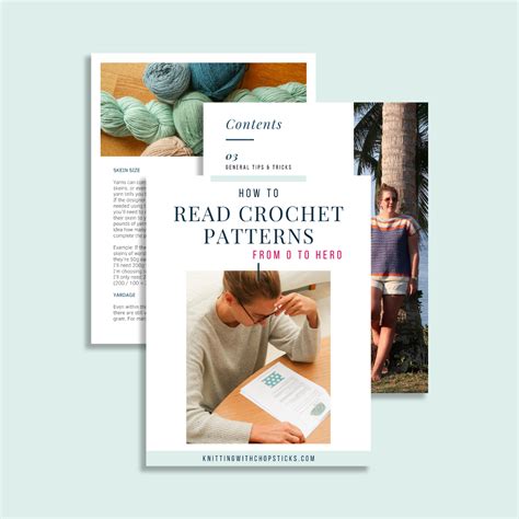 Demystifying Crochet Patterns How To Read And Follow With Ease
