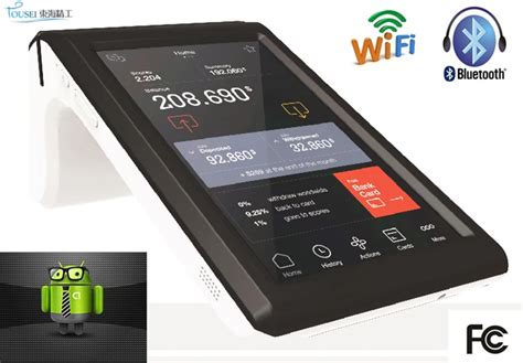 TS Handheld Android Pos Terminal Wireless Android Rfid Smart Card Magnetic Stripe Reader In