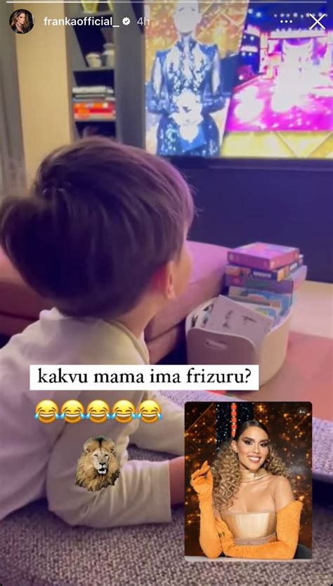 Franka Objavila Urnebesnu Snimku Ćorluke I Sinčića Viktora Kakvu Mama Ima Frizuru