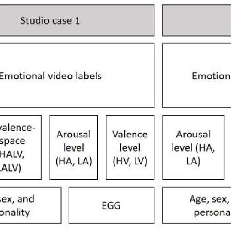 Studio Cases For Emotional Classification Classification Targets High