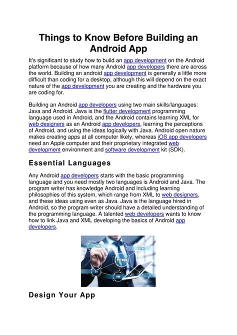 Ppt Things To Know Before Building An Android App Powerpoint Presentation Id10801594