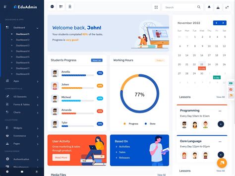 lms dashboard learning management with your learning app