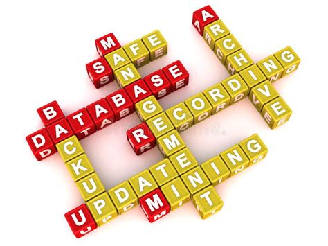 Database Management Concept Stock Illustration Illustration Of Column Language 25991287