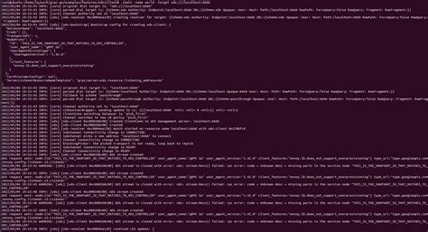 Xds Client Run Error · Issue 5327 · Grpcgrpc Go · Github