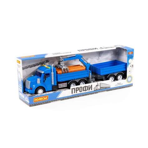 სატვირთო მანქანა ამწე მისაბმელით