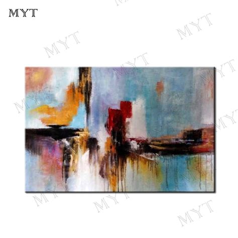 Myt Hand Painted Cartoon Naked Woman Oil Paintings On Canvas Modern Abstract Wall Art Pictures