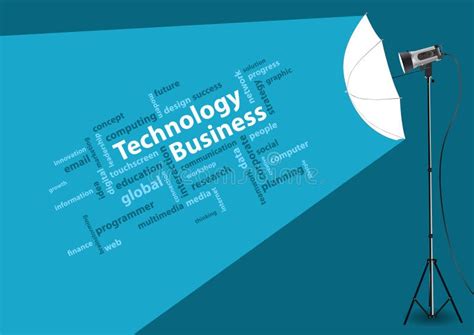 Technology Business Concept Word Cloud Cr Stock Illustrations 1 Technology Business Concept