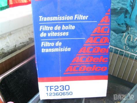 Филтър за автоматична кутия Ac Delco Tf 230 в Аксесоари и консумативи в