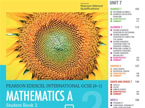 Unit 7 Igcse Edexcel 4ma1 9 1 Practise Test 2 Teaching Resources