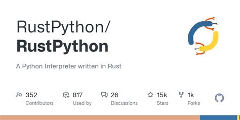 Rustpythonrustpython A Python Interpreter Written In Rust Rrust
