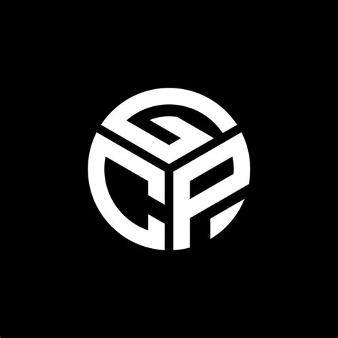 Gcp Letter Logo Design On Black Background Gcp Creative Initials Letter Logo Concept Gcp
