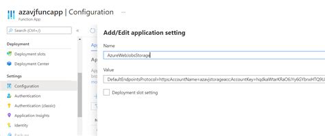 Storage Is Not Configured Properly Error In The Azure Function Apps Stack Overflow
