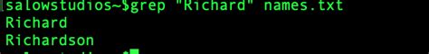 Most Commonly Used Grep Commands In LINUX Terminal Salow Studios