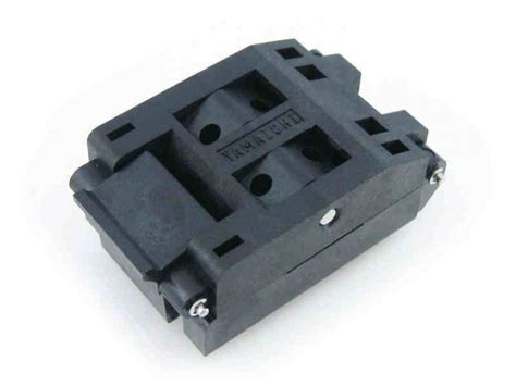 Qfp64 64 Pin Programming Adapter 08mm Qfp64 Socket Adapter St066 5500 Obd2cartool A