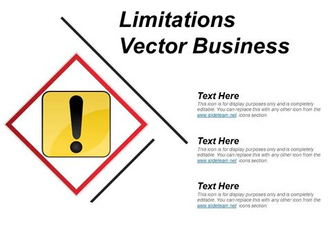 Limitations Vector Business Ppt Diagrams Powerpoint Presentation