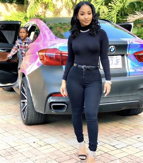 Shenseea 🇯🇲 Fashion High Waisted Skirt Leather Pants