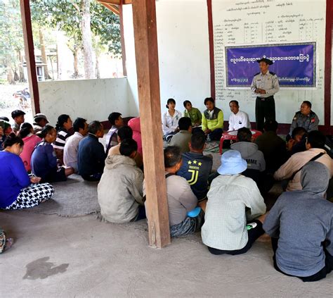 မိုင်းဆတ်မြို့၌ လူငယ်ရေးရာအသိပညာပေးဟောပြောပွဲ ကွင်းဆင်းဆောင်ရွက် Information And Public