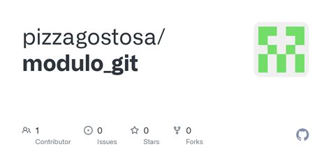 GitHub Pizzagostosa Modulo Git