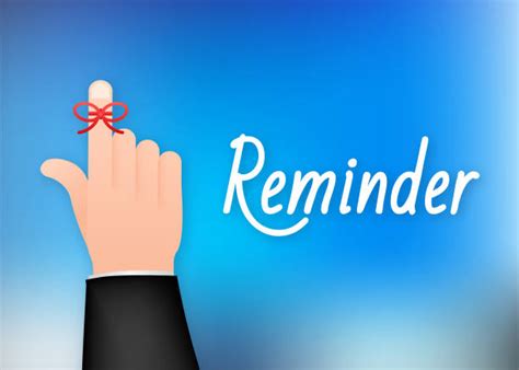Important Reminder Clipart