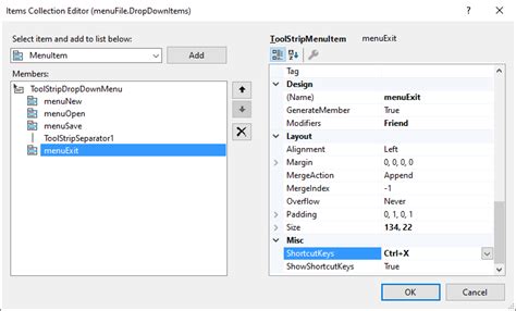Adding Menus To A Windows Form