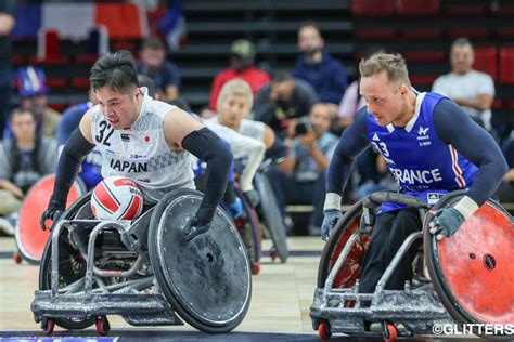 車いすラグビー日本代表 フランスに惜敗もプール戦1位通過で準決勝進出｜international Wheelchair Rugby Cup