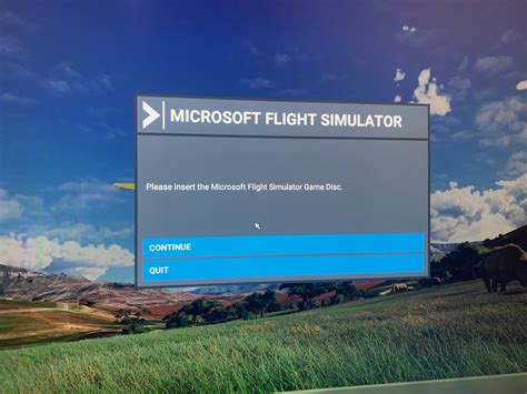 Insert Disc Message Hardware Peripherals Microsoft Flight Simulator Forums