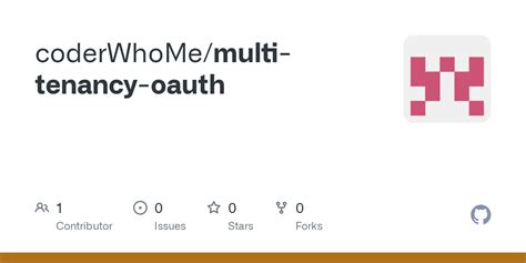 Github Coderwhomemulti Tenancy Oauth